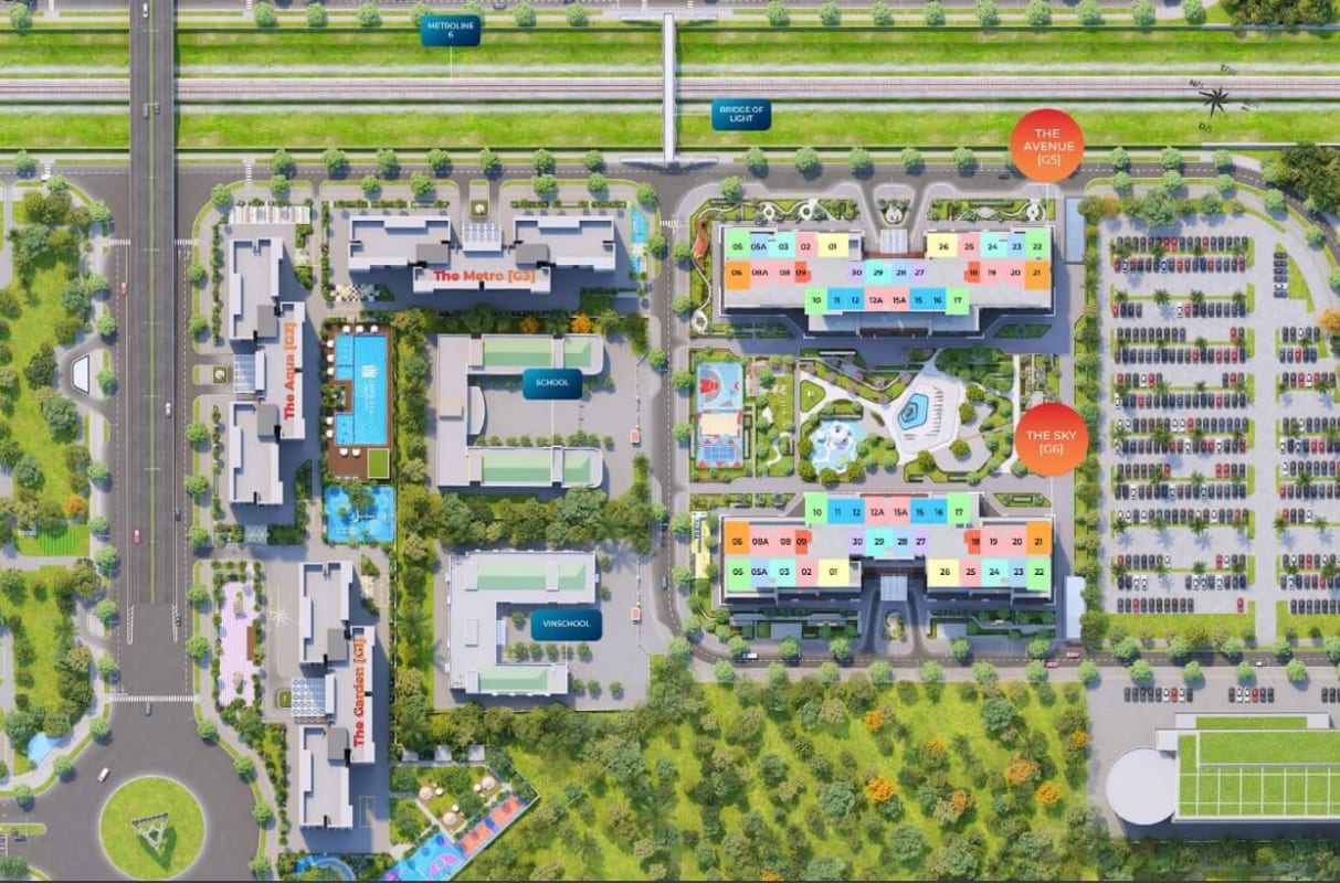 Tòa G5 & G6 The Sola Park | Bảng Giá & Ưu Đãi Mới Nhất 2024